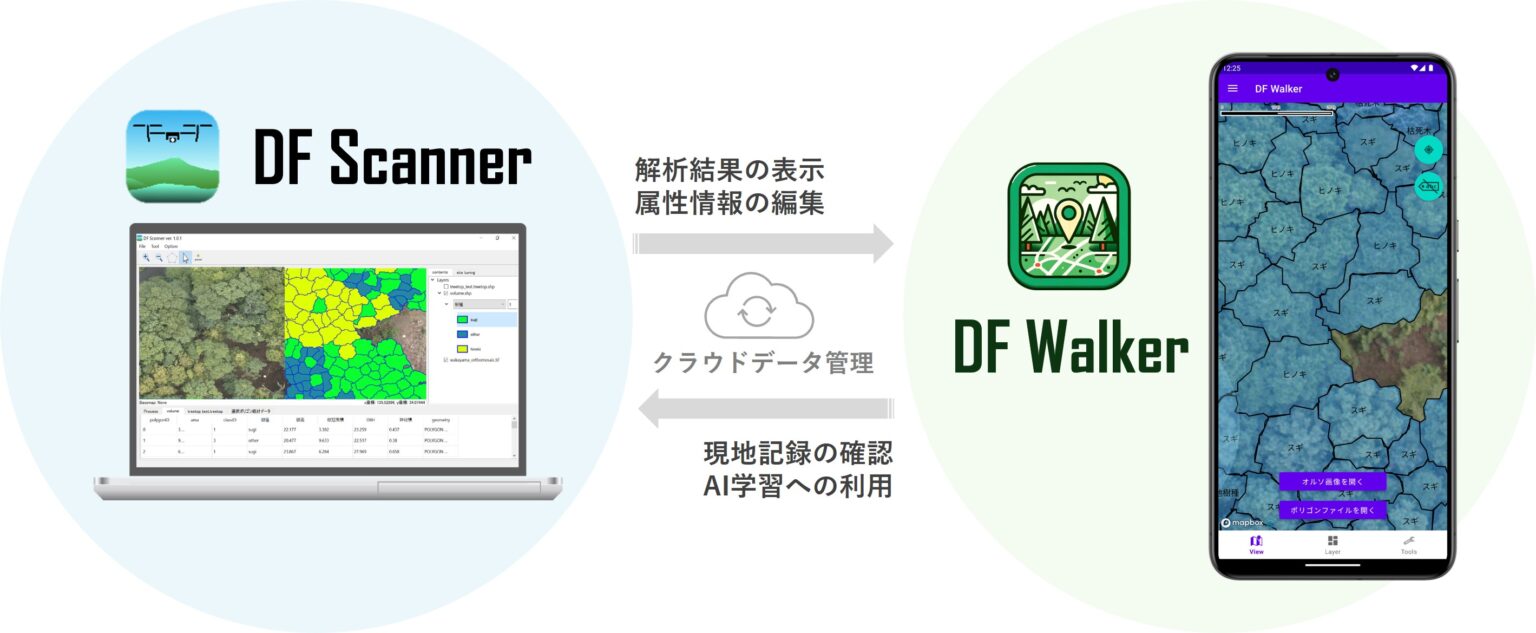 無料で使える森林現地調査用アプリ「DF Walker」をリリース | DeepForest Technologies